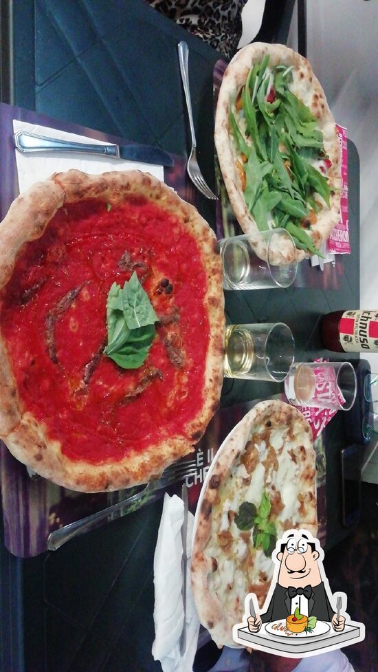 Menu da La Fiamma ristorante, Pompei