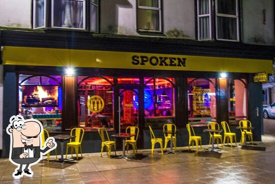 Menu at Spoken restaurant, Exmouth, 43 Strand