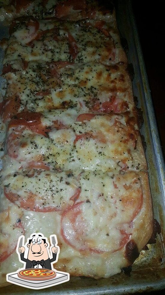 Carta de pizzería The Library Pizza, Jessup