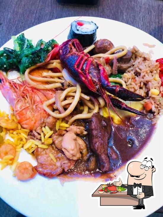 Menu at Grand Buffet restaurant, Niagara Falls