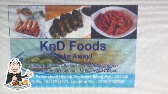 Menu at KND Foods, Greater Noida