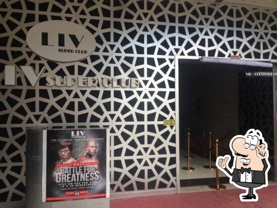 Menu at LIV Super Club, Cebu City, City Time Square