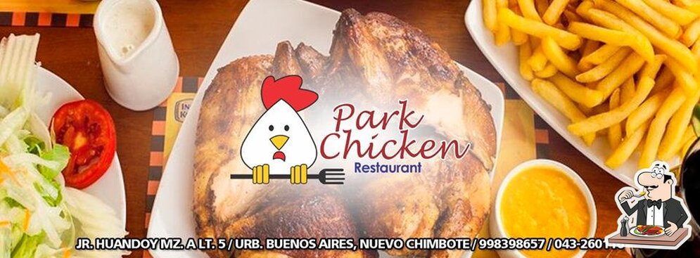 Menu at Park Chicken restaurant, Chimbote