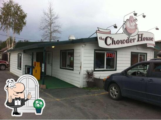 Menu at Chowder House restaurant, Fairbanks