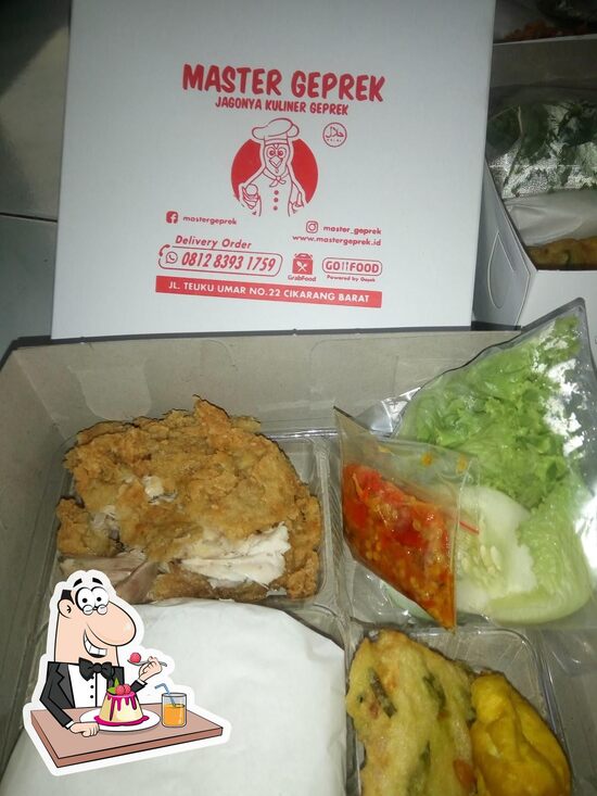 Menu at MASTER GEPREK restaurant, Bekasi Regency, Jl. Raya Teuku Umar No.22