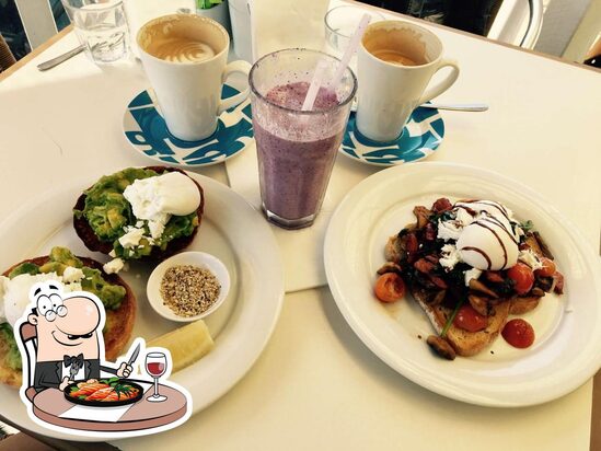 Menu at Cafe Aqua, Coffs Harbour