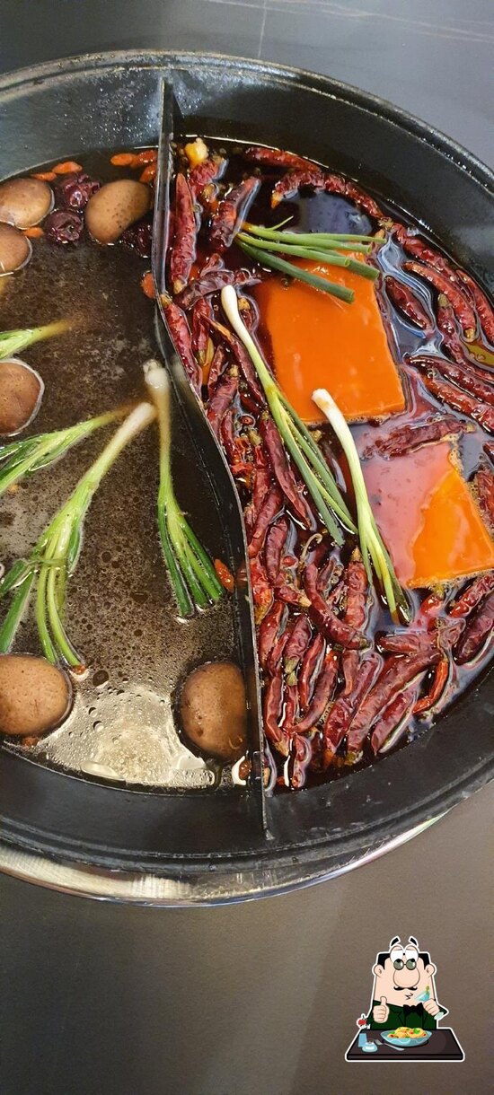 Menu at Huo Yan Yan Hot Pot restaurant, Pattaya City