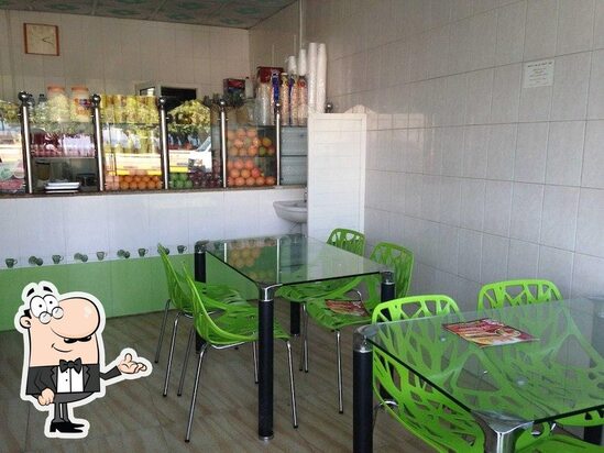 Menu at Al Shabab cafeteria, Khor Fakkan