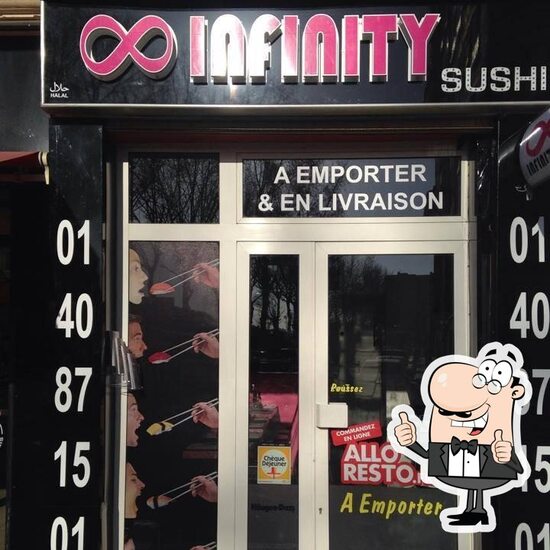 Menu at Infinity Sushi & Asian Fusion restaurant, Clichy