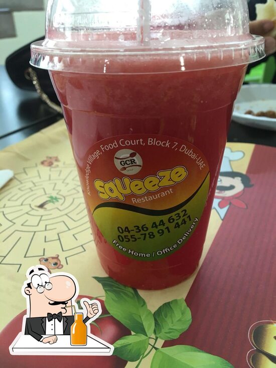 Squeeze, Dubai - Restaurant menu, prices and reviews