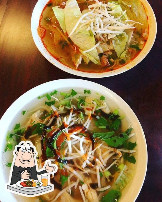 Menu at Pho K&K restaurant, Williston