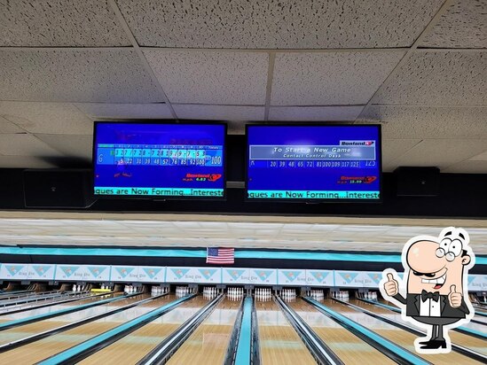 Menu at King Pin Lanes restaurant, Springfield