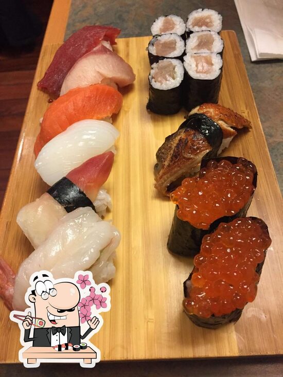 Menu at Ikoi Sushi restaurant, New Westminster