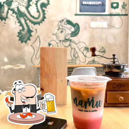 Menu at NAMU Coffee House, Surabaya