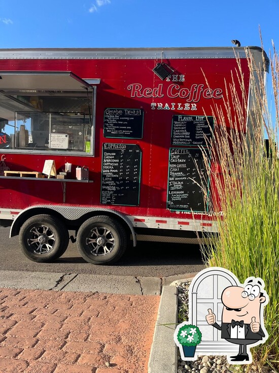 Menu at The Red Coffee Trailer, Bozeman