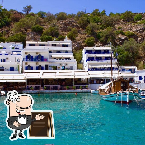 Blue House Hotel and Restaurant, Loutro - Restaurant menu and reviews