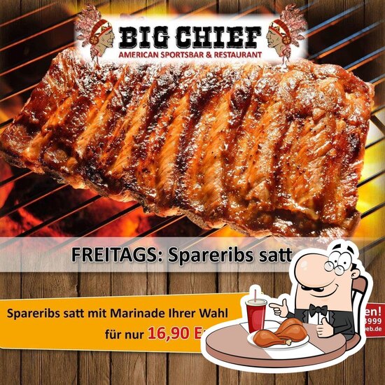Menu at BIG CHIEF Sarstedt - American Sportsbar & Restaurant, Sarstedt