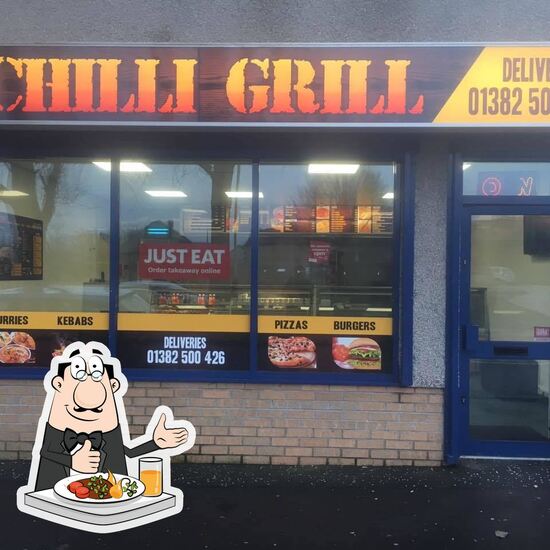 Menu at Chilli Grill restaurant, Dundee, 1 Mauchline Ave