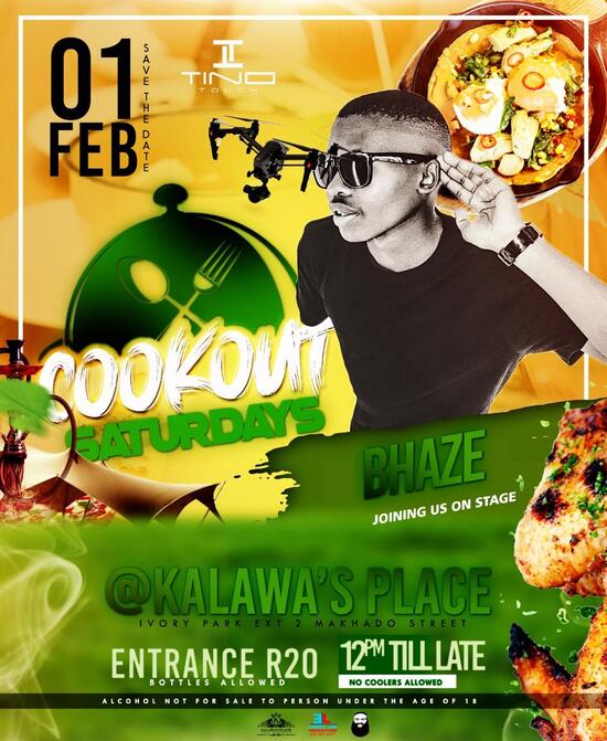 Menu at Kalawa’s Place pub & bar, Midrand