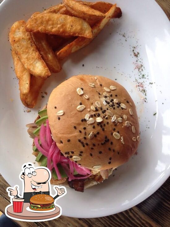 Menu at Burgery restaurant, Monterrey