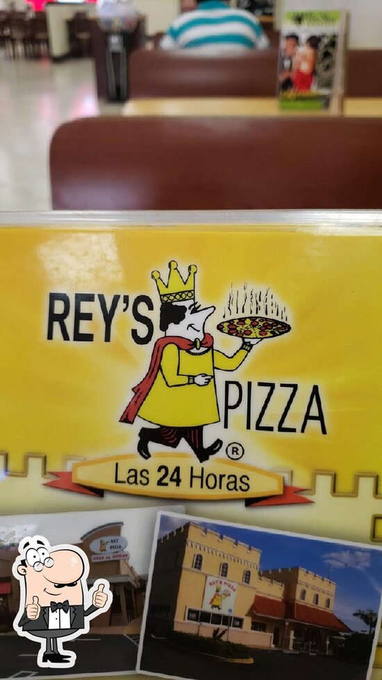 Carta del café Rey's Pizza, La Habana