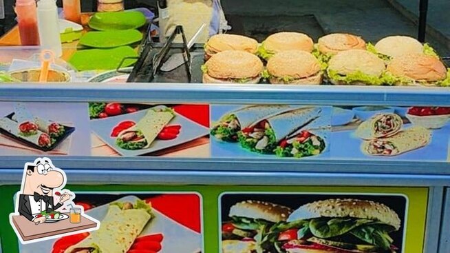Menu at kebab burger AYO restaurant, Payakumbuh