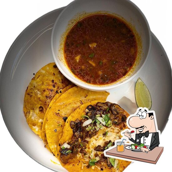 Menu at Fire Birria Tacos restaurant, Nashville