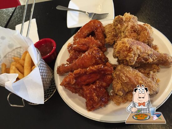 Carta de comida rápida Crispy cluckers, Lidcombe, 20 Joseph St