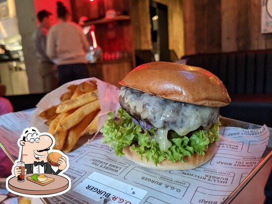 Menu at Gordon Ramsay Street Burger - Farringdon restaurant, London