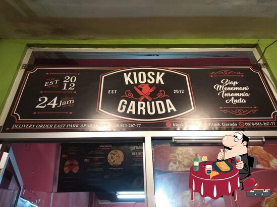 Menu at KIOSK GARUDA 3, East Jakarta