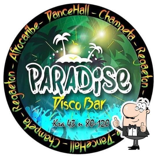 Menu at Paradise DISCO BAR, Barranquilla