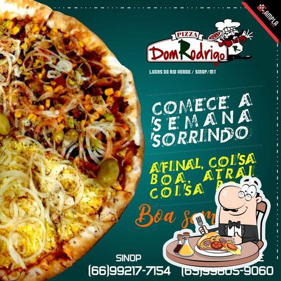 Menu em Pizza Dom Rodrigo pizzaria, Lucas do Rio Verde