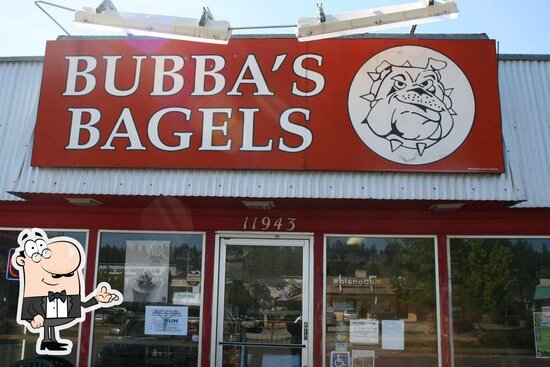 Menu at Bubba's Bagels, Grass Valley