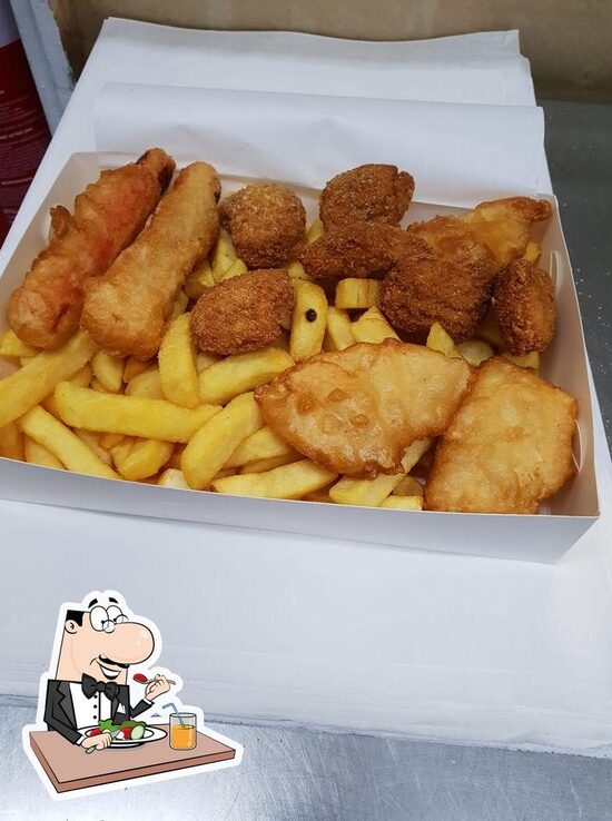 Menu at New Cod on the Block Fish and Chippery (formally Boardwalk Cafe ...