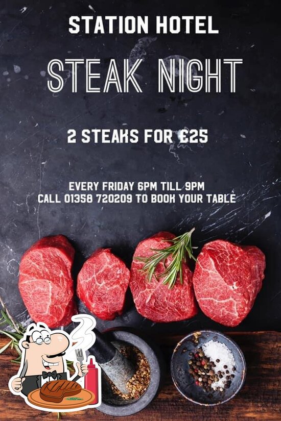 Menu at Station Hotel pub & bar, Ellon
