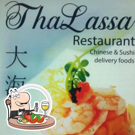 Menu at Thalassa sushi bar & Chinese food, Melissia
