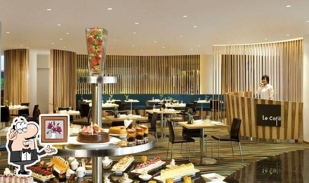 Menu at Novotel Le Cafē restaurant, Hong Kong