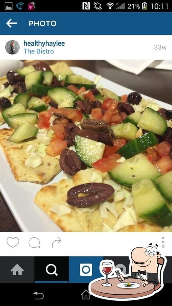 Carta de The Courtyard Marriott Bistro, San Antonio