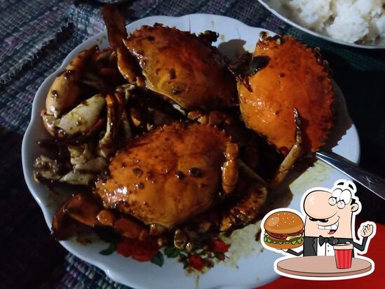 Menu at Sari Laut Cak Kus restaurant, Kediri