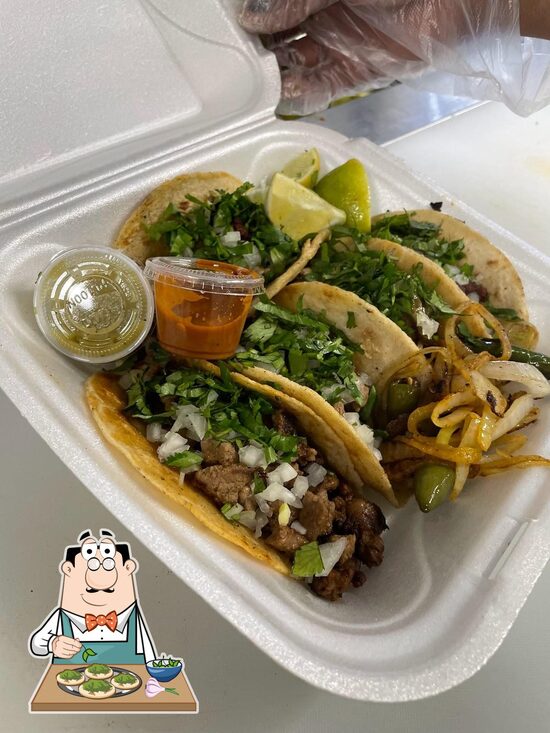 Menu at Taco el chino restaurant, Charlotte