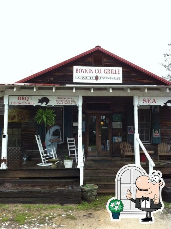 Menu at Boykin Co Grill restaurant, Rembert