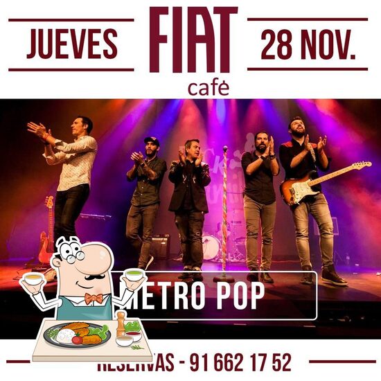 Fiat Café, Madrid - Menú del restaurante, precios y reseñas