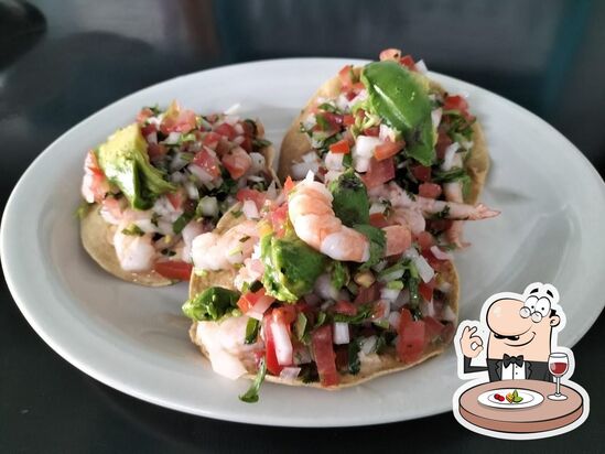 Menu at Mariscos el guero restaurant, Veracruz