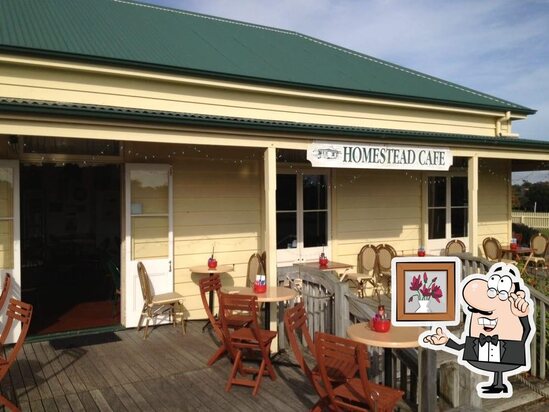Menu at Howick Historical Village cafe, Auckland