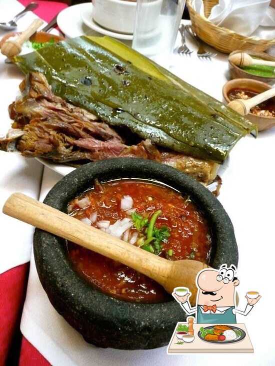 Menu at Barbacoa Don Rufo, Mexico City