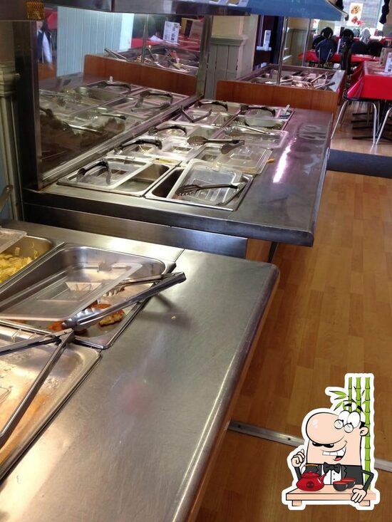 Menu at Buffet City restaurant, Blackburn