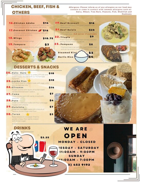 Kamalig YYC restaurant, Calgary – menu, prices & reviews