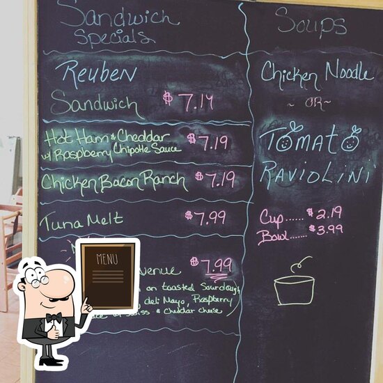 Menu at State Street Deli desserts, Mason City