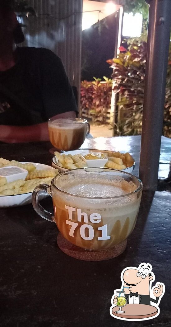 Menu at The 701 Coffee cafe, Bobon