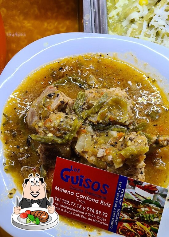 Carta del restaurante Los Guisos, Aguascalientes, Av Independencia 2107